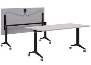 Flip Tables NZ - Flip Top Table - Folding Table On Wheels